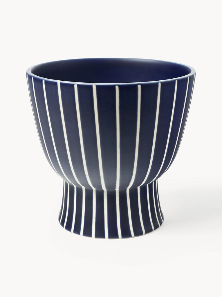 Ručně malovaný obal na květináč Elio, V 23 cm