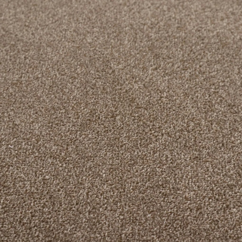 Condor Carpets, Metrážový koberec Prestige 94, na míru, šíře 4m, hnědá, ab (mřížka), dětský pokoj
