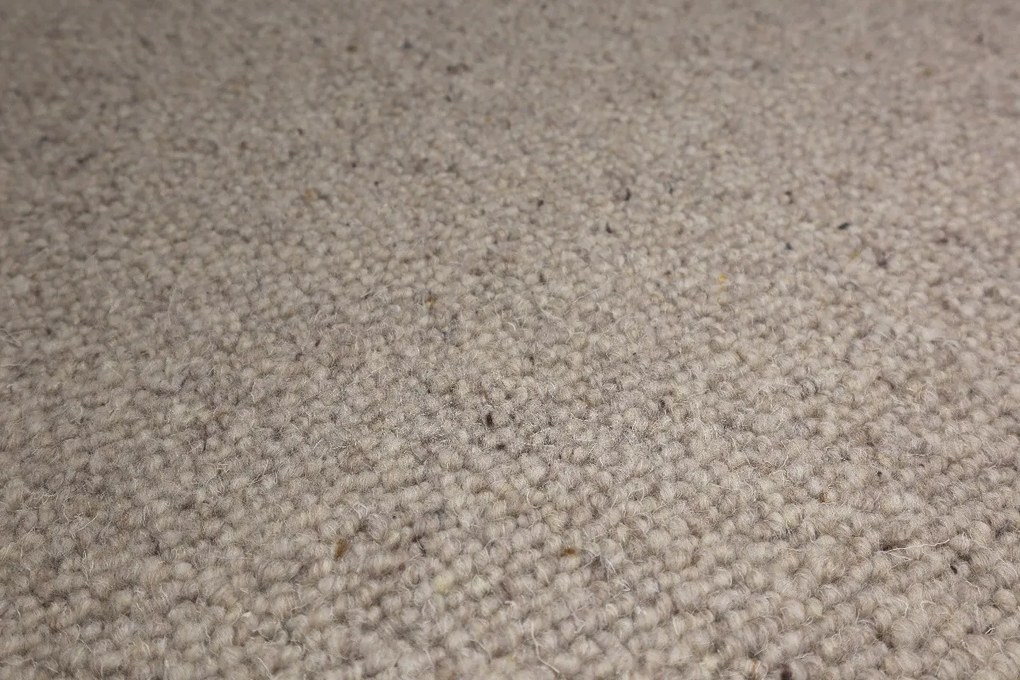 Avanti, Metrážový koberec Alfawool 40 šedý, na míru, šíře 4m,5m, šedá, ab (mřížka), ložnice