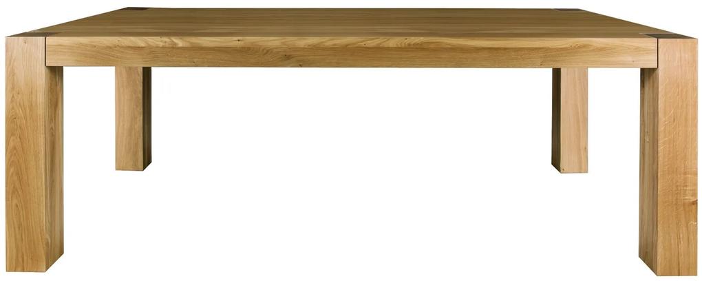 Drewmax ST390 160 dřevěný jídelní stůl masiv dub | BIANO
