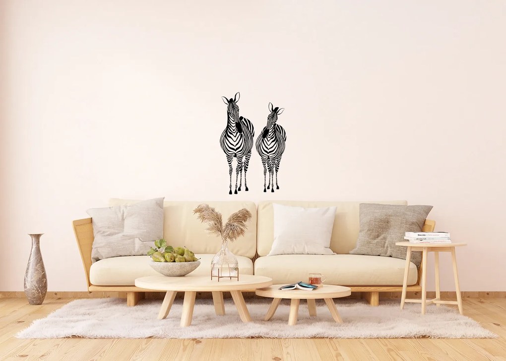 Samolepka na zeď Zebry | 65 x 85 cm | DFL1012