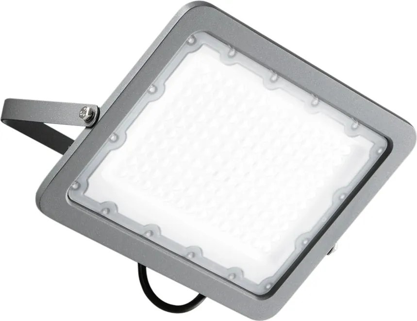 FAN LED-ATHOS-100 Venkovní reflektor, LED, ATHOS, šedá, 29.05 x 1.85 x 21.41 cm - FANEUROPE