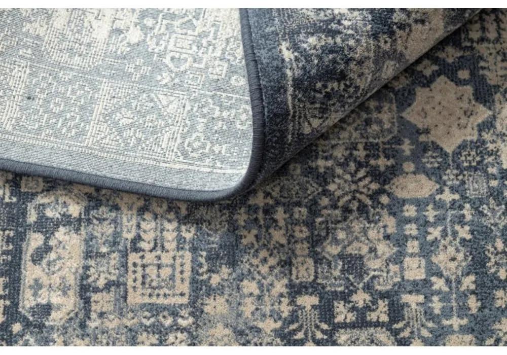Vlněný kusový koberec Faris modrý 120x170cm