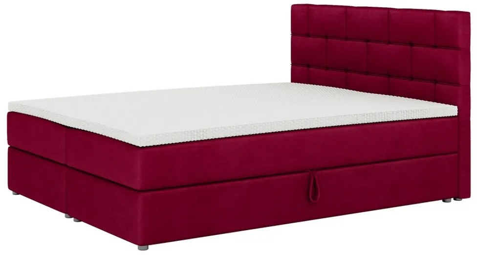 Expedo Čalouněná postel boxspring BETANIA + topper, 180x200, itaka 34