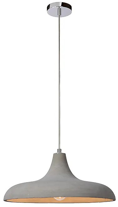 LUCIDE SOLO - Pendant light - Ø 40 cm - Taupe