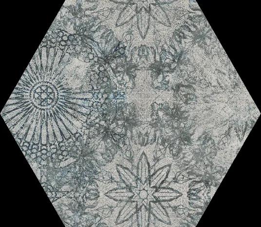 Ceramika Paradyz Obklad Sweet Grey Heksagon Struktura Lesk 19,8x17,1 - 162450