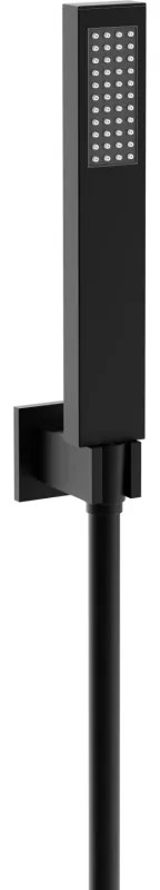 Mexen příslušenství - 1-bodový ruční sprchový set R-02, černý, 785005050-70