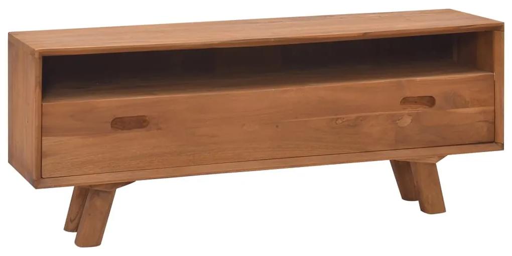 326115 vidaXL TV stolek 110 x 30 x 45 cm masivní teakové dřevo