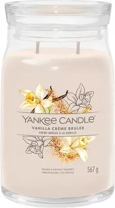 Yankee Candle Sweet Spicy Vanilla Creme Brulee Velká sójová svíčka 567 g