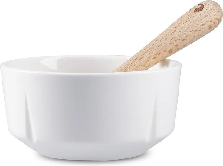 Bílá porcelánová/dřevěná miska na dip Grand Cru – Rosendahl