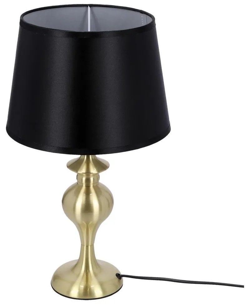 Candellux Stolní lampa PRIMA GOLD 1xE27/60W/230V černá/zlatá CA0881