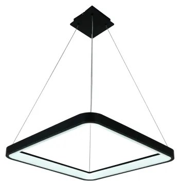 Brilagi - LED Stmív. lustr na lanku FALCON SLIM LED/50W/230V 50x50 cm černá + DO