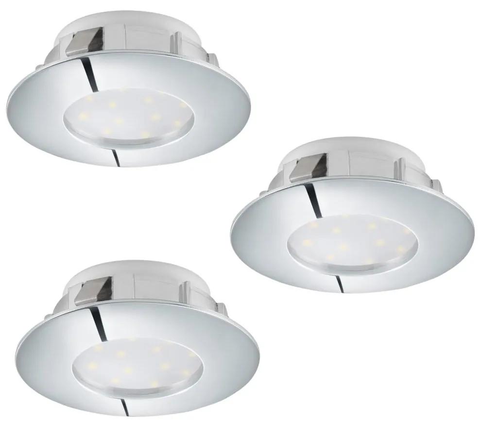 Eglo | Eglo 95808 - SADA 3x LED podhledové svítidlo PINEDA 1xLED/6W/230V | EG95808