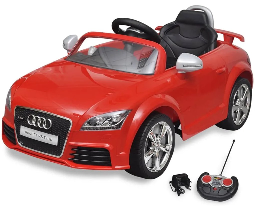 10086 vidaXL Audi TT RS dětské auto s dálkovým ovládáním červené