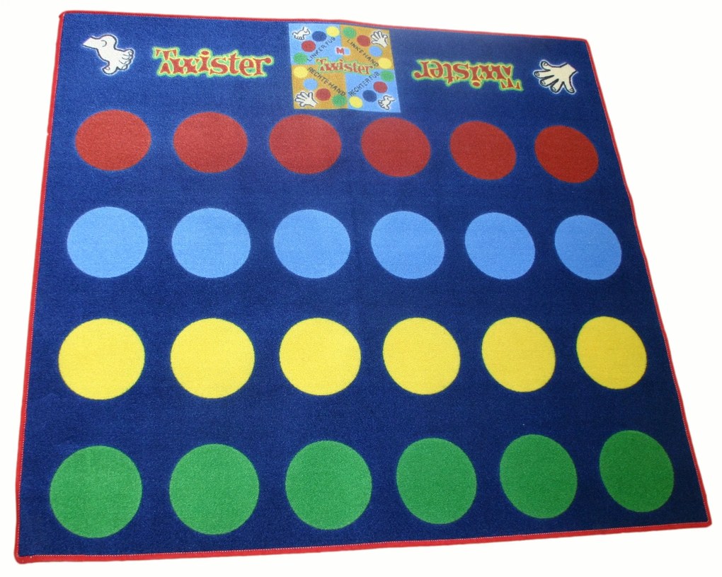 Cz-Holtex Dětský kusový koberec Twister vícebarevný Rozměry: 133x145cm