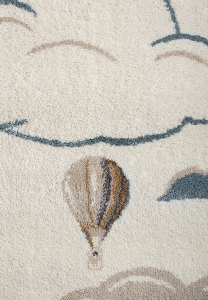 Hanse Home, Dětský koberec Adventures 106209 Cream Multicolor, 160x235, vícebarevná, dětský pokoj