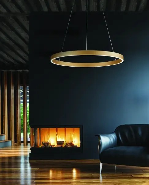 Designový stmívatelný lustr Andrea 60 zlatá