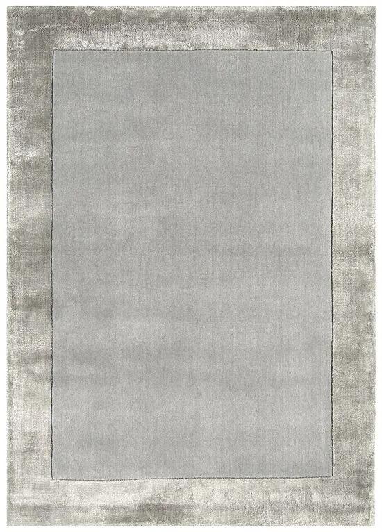 Moderní kusový koberec Ascot Silver Jednobarevný šedý Rozměr: 280x380 cm
