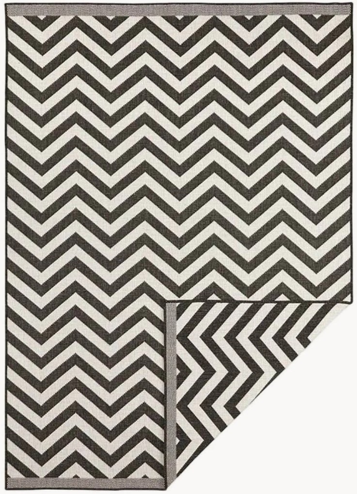 Interiérový/exteriérový oboustranný koberec's nízkým vlasem Palma