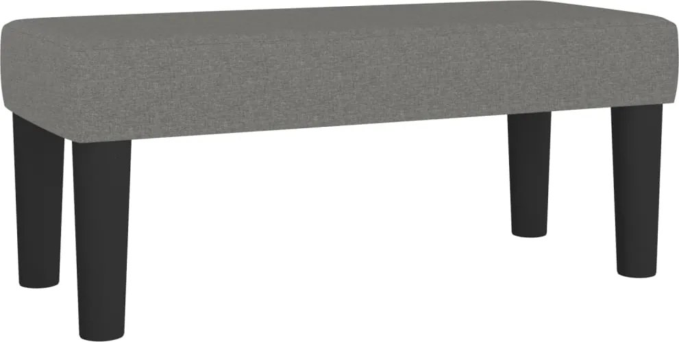 Box spring postel s matrací tmavě šedá 120x200 cm textil 3136902