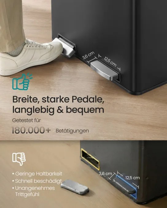 Odpadkový koš na tříděný odpad LTB160BZ02