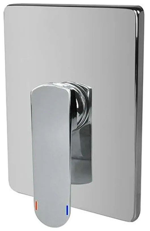 Mereo - Baterie pod omítku, s tělesem, chrom CBQ60105MC