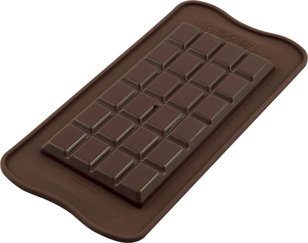 Forma na čokoládu Scg36 Classic Choco Bar silikonová