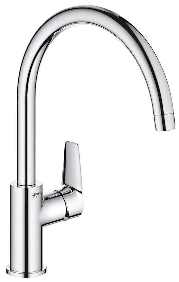 GROHE 31367001 - Dřezová baterie BAUEDGE 332 mm lesklý chrom