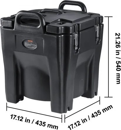 Izolovaný nosič potravin, kapacita 30,3 l