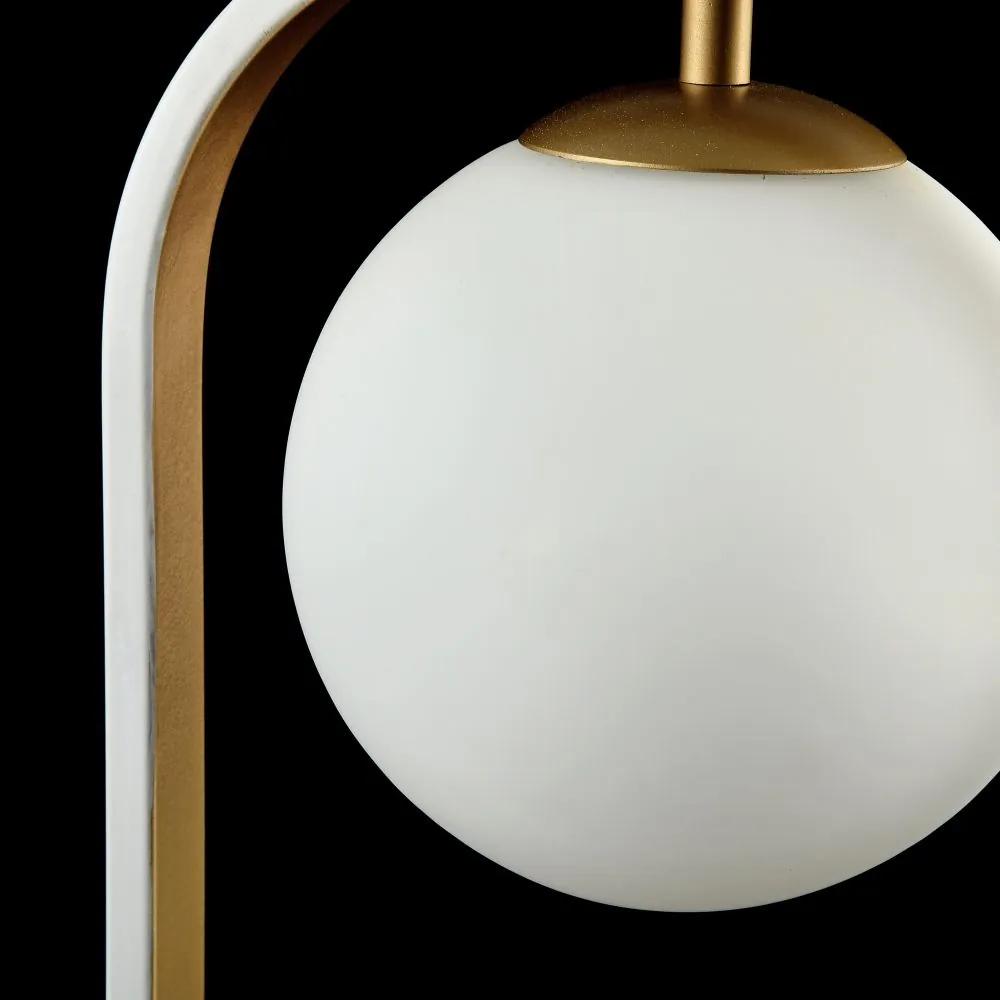 MAYTONI Avola, stolní lampa, stříbrná Barva svítidla: Zlatá
