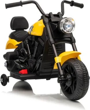 Elektrická motorka STAR žlutá