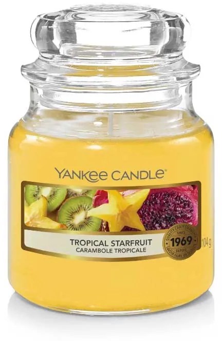 Yankee Candle - vonná svíčka Tropical Starfruit (Tropická karambola) 104g