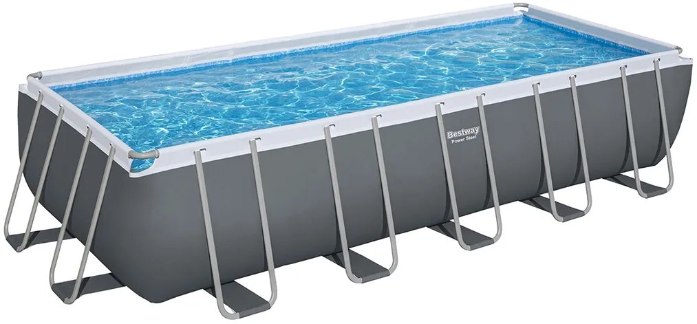 BESTWAY Power Steel Bazénový set 640 x 274 x 132 cm, kartušová filtrace 5611Z