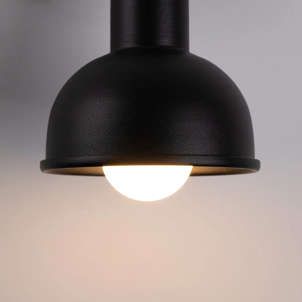 Sollux Lighting Nástěnné svítidlo ELBA černé