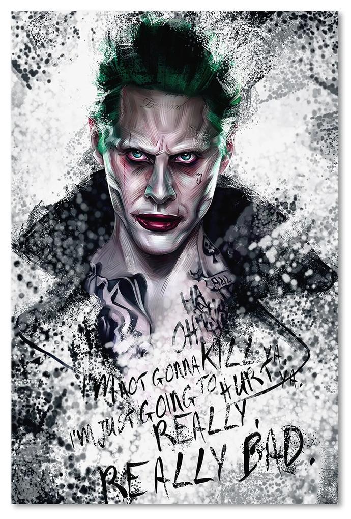 Gario Obraz na plátně Portrét Joker - Dmitry Belov Rozměry: 40 x 60 cm