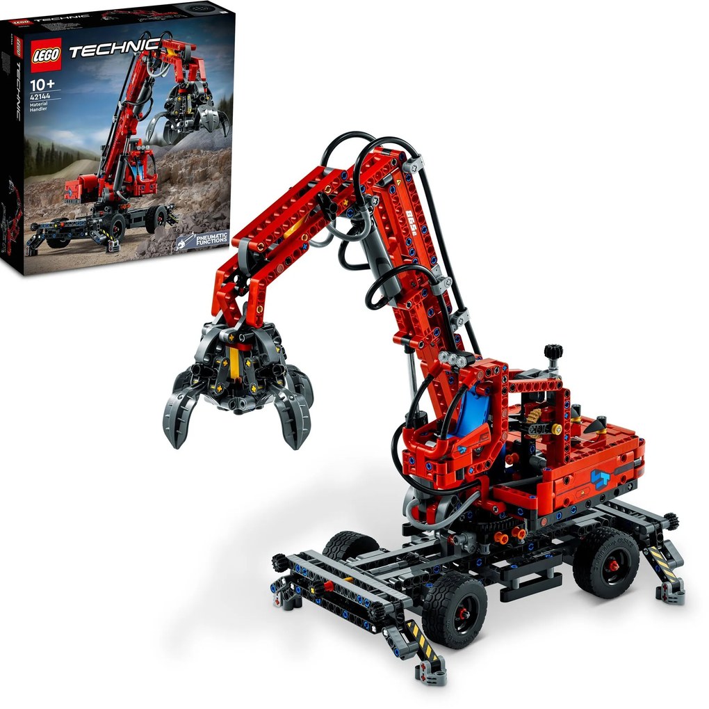 Lego stavebnice lego technic 42144 bagr s drapákem
