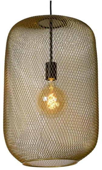 Lucide 45385/35/02 - Lustr na lanku MESH 1xE27/40W/230V mosaz