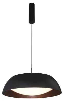Rustikální lustr Lenox 40 SMART černé/Co