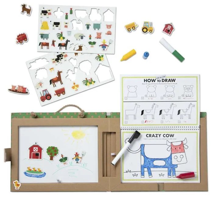 MELISSA & DOUG Kreativní set Farma Melissa & Doug