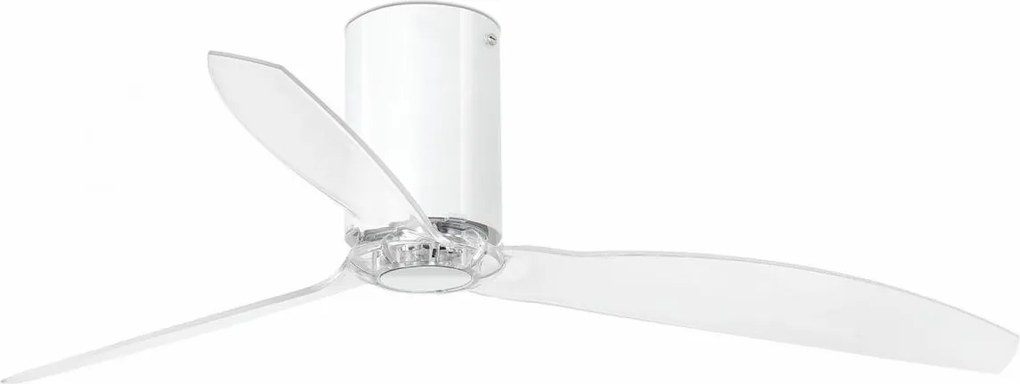 FARO 32038 MINI TUBE FAN, bílá/transparentní, stropní ventilátor s DC motorem - FARO