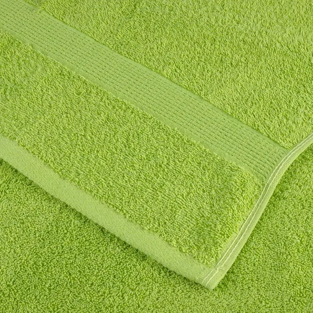 Premium ručníky SOLUND 2 jablkově zelené 70x140cm 600 g/m² 137500