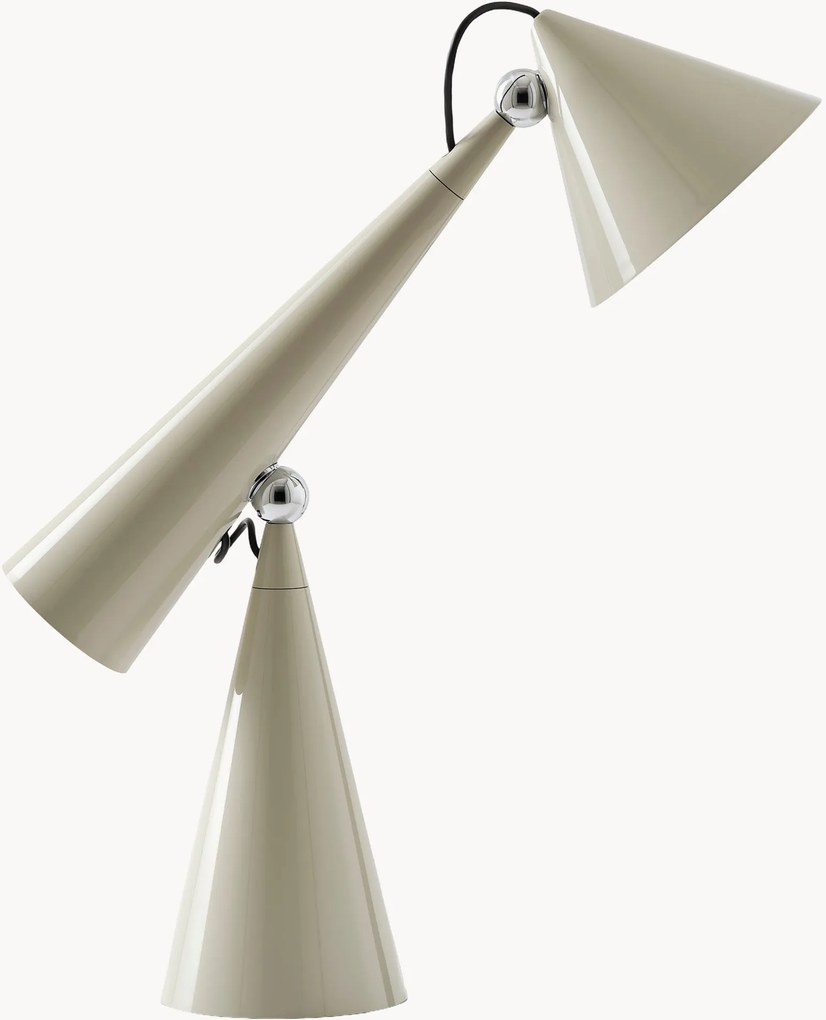 Výškově nastavitelná stolní LED lampa Pose, stmívatelná