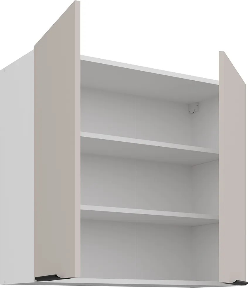 COMO | horní skříňka 80 G-72 2F policová | 80 cm | bílá/kašmír