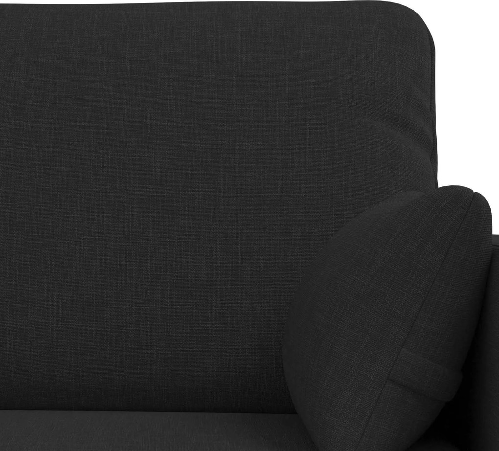 Set pohovek 2 ks Černá textil 3407539