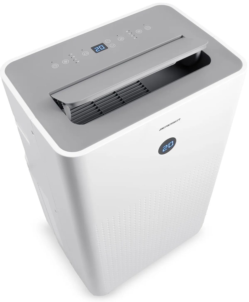 Přenosná klimatizace 14000 BTU s odvlhčovačem a topením WiFi 37l za 24 hodin Berdsen BD-583