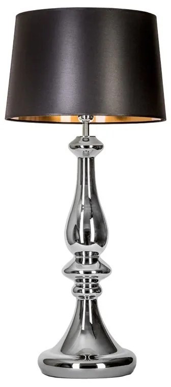4concepts Luxusní stolní lampa LOUVRE PLATINUM Barva: Černo-měděná