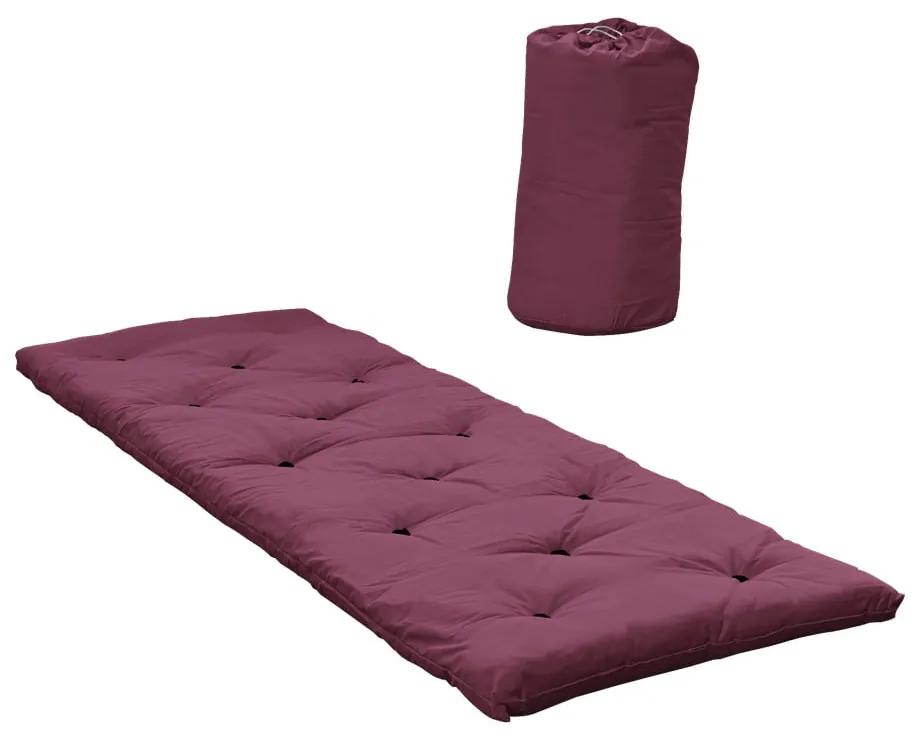 Červená futonová matrace 70x190 cm Bed In a Bag Bordeaux – Karup Design