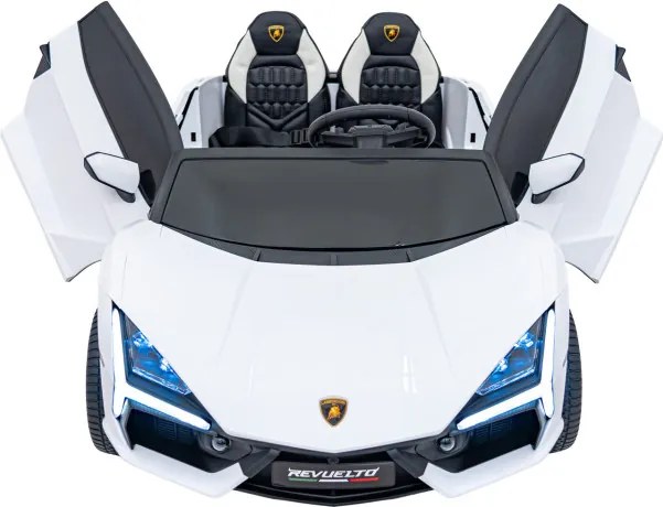 Elektrické autíčko Lamborghini Revuelto XL bílé