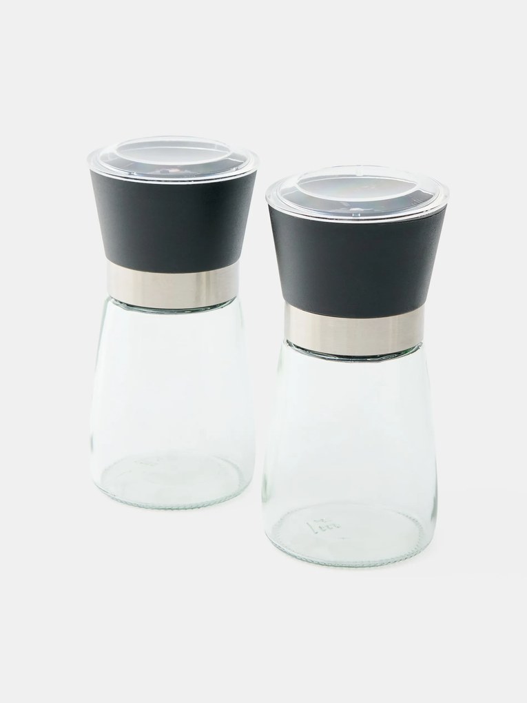 Sinsay - Sada mlýnků na koření 2 pack - černá