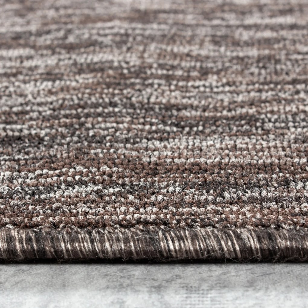 Ayyildiz, Kusový koberec Nizza 1800 brown, 60x100, hnědá, chodba / předsíň